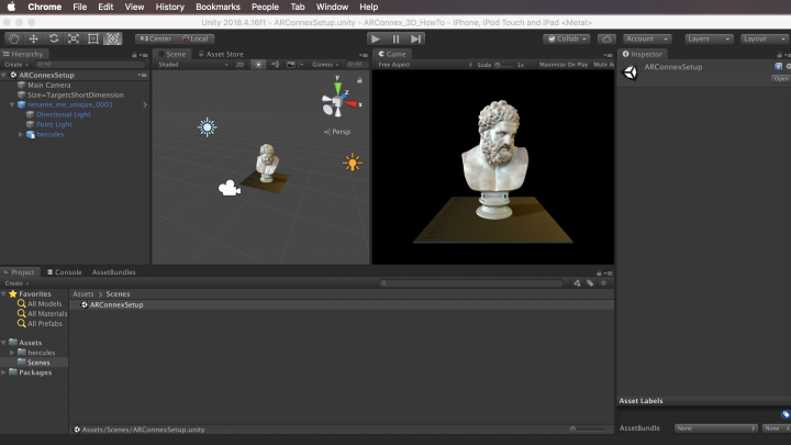 Codeless 3D Augmented Reality Tutorials2 - ARConnex